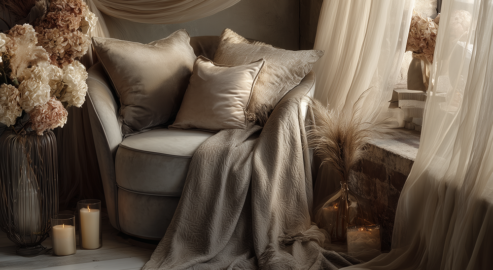Luxe Textiles at Home: Styling Tulle, Satin & Crepe in Interior Design