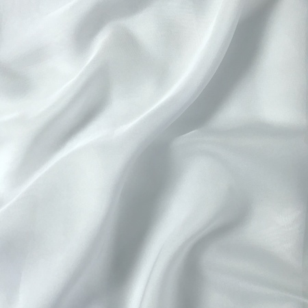 Soft Sheer Chiffon WHITE