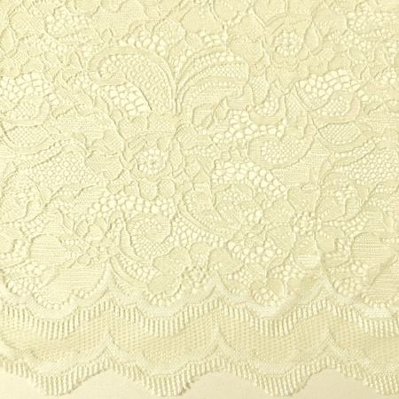 Very Fine Corded Lace VINTAGE IVORY